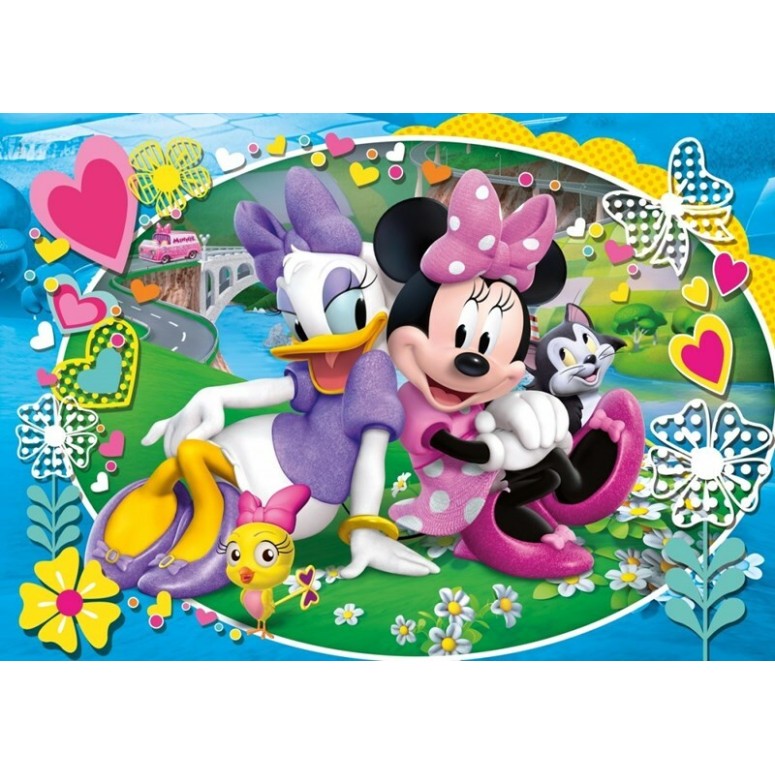 PUZZLE Supercolor MAXI - 104pcs - Minnie - CLEMENTONI - 10,95