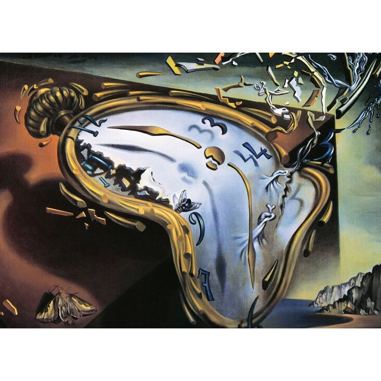 PUZZLE 1000 pcs Melting Clocks - Salvador Dalí - Eurographics