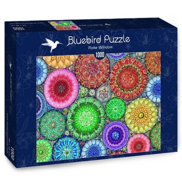 PUZZLE 1000 pcs - Rose Window - BLUEBIRD - 11,50 € - Puzzles...