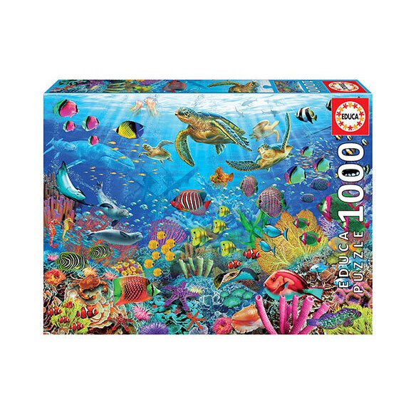 PUZZLE 1000 pcs Tartarugas - EDUCA - 8,09 € - Puzzles MundilarKasa-